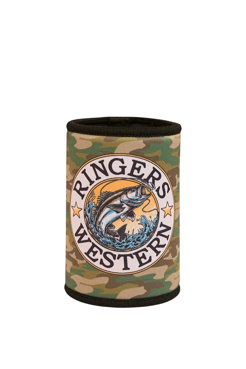 Ringers Western - Buckin Barra Stubby Cooler - Camo – Redbournberry ...